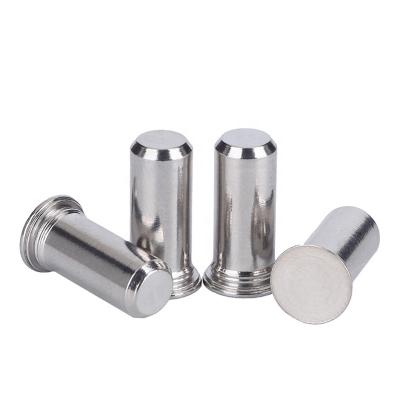 China Passivated Finish Self Clinching Pilot Pins Stainless Steel Type TPS Flush Mounted for sale