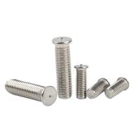 China 304 Stainless Steel Pressure Rivet Welding Screws Flocking Nails For Train Coach for sale