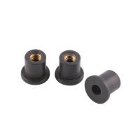 China Stainless Steel Threaded Insert Nut Expansion Brass Rubber Rivet Nut M3 M4 M5 for sale