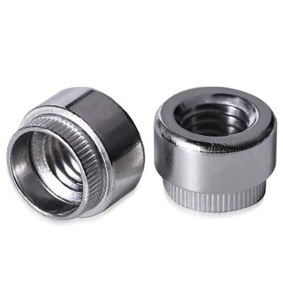 China Stainless Steel Self Clinching Flare In Nuts For Sheet Metal Fasteners for sale