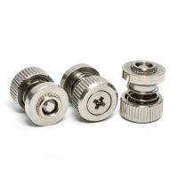 China Anti Loose Stainless Steel Spring Captive Panel Screws PF50 PF60 M3 M3.5 M4 M5 for sale
