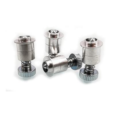 China High Speed Rail Captive Screw NO Washers Carbon Steel Captive Panel Screw for sale
