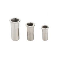 China Metric Inner Hex Body Closed End Rivet Nut With Flat Head Stainless Steel Material for sale