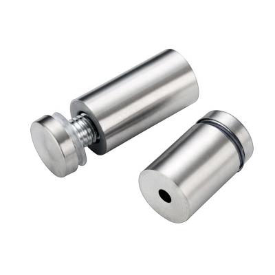 China Custom Stainless Steel Hollow Solid Sign Standoff 19x25mm For Advertisement for sale