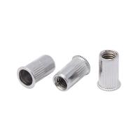 China Reduced Head Knurled Body Rivet Nut Stainless Steel High Speed Rail Rivnut for sale