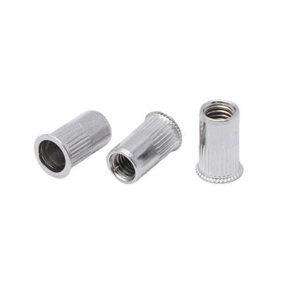 China Reduced Head Knurled Body Rivet Nut Stainless Steel High Speed Rail Rivnut for sale