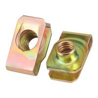 China Leaf Plate Spring Speed Clamping Nuts Lock Nut U Type Spring Nut For Industrial for sale