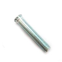 China M4 M5 Carbon Steel Self Clinching Stud for Sheet Metal High Flush-Head Studs FH TFH FHS Galvanized Low Displacement for sale