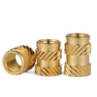 China Galvanized Knurled Brass Fastener Insert Nut For In Industrial Applications for sale