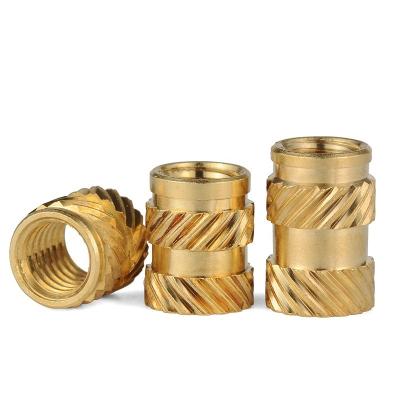 China Galvanized Knurled Brass Fastener Insert Nut For In Industrial Applications for sale