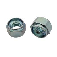 China Carbon Steel Galvanized Hex Self Clinching Nuts Precision Knurled Fasteners M3-M10 for sale