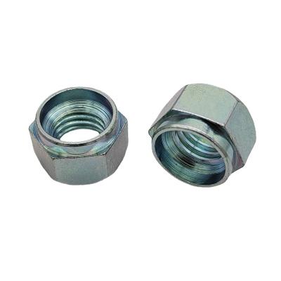 China Carbon Steel Galvanized Hex Self Clinching Nuts Precision Knurled Fasteners M3-M10 for sale