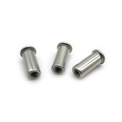 China Passivated Finish M3 M4 M5 M6 Brass Welding Nuts for Sheet Metal ROHS Certificate for sale