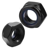 China Stainless Steel 304 Nyloc Hex Nylon Insert Lock Nuts For Industrial for sale