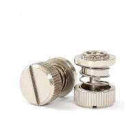 China PF31 PF32 Zinc Plated Spring Loaded Captive Screws For Sheet Metal Vibration Resistant for sale