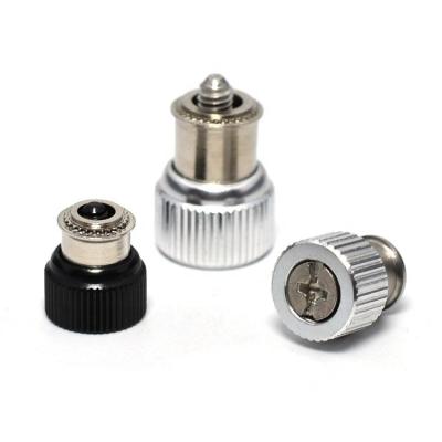 China Stainless Steel Clinch Spring Loaded Captive Screw Zinc Plated Finish PF11 PF12 for sale