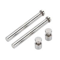 China Acrylic Picture Frame Standoffs 6x70xM4 Sign Board Fixing Screw With Nickel Plating for sale