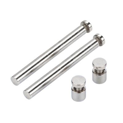 China Acrylic Picture Frame Standoffs 6x70xM4 Sign Board Fixing Screw With Nickel Plating for sale