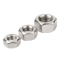 China 100% Inspection Before Shipment DIN934 M6 Stainless Steel Hex Nuts for Food Beverage Industry Efficiency for sale