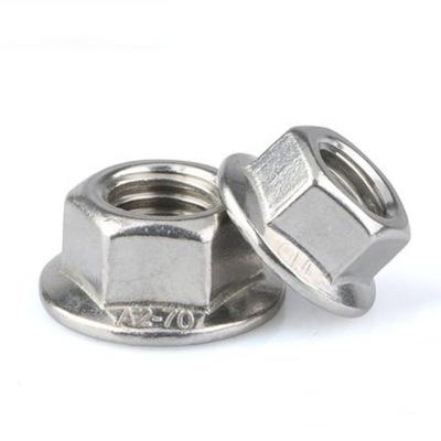 China Metric Measurement System Stainless Steel Weld Hex Flange Nut for Automotive Industry at Affordable Pric for sale