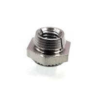 China Carbon Steel Self Locking Outer Hexagon Press Nut Overall Length 4.4-6.59mm for sale