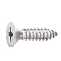 China ST2.2 Standard Thread 304 Stainless Steel Countersunk Head Cross for sale