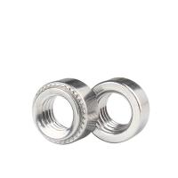 China M5 M6 M8 M10 Zinc-Plated Carbon Steel Press Rivet Nut 304 Stainless Steel Self Clinching Nut Sheet Metal Lock Nut Zinc-Plated for sale