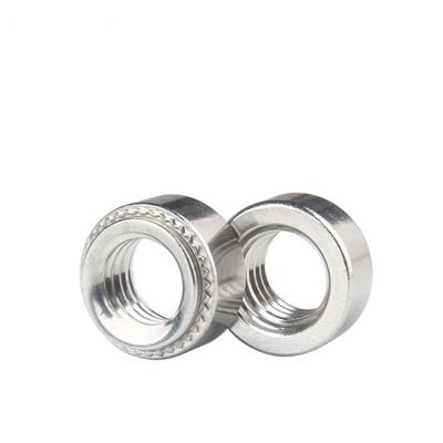China M5 M6 M8 M10 Zinc-Plated Carbon Steel Press Rivet Nut 304 Stainless Steel Self Clinching Nut Sheet Metal Lock Nut Zinc-Plated for sale