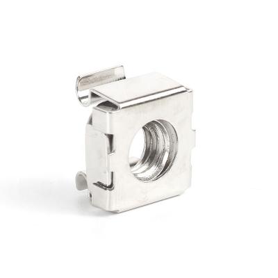 China OEM Stainless Steel Captive Nut Square Cage Nut M8 M10 M12 For Floating Installation for sale