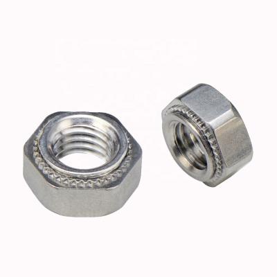 China Custom Stainless Steel Hex Clinch Nut Hexagonal Press Fit Nuts For Sheet Metal for sale