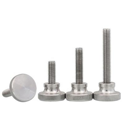 China Metric Measurement System Stainless Steel High GB834 Head Knurled Knob Screw Thumb Hand Screw for Heavy Duty Applications for sale