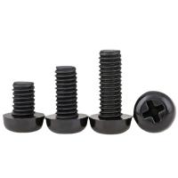 China 100% Inspection Before Shipment Metric Measurement System PA66 Nylon Pan Head Machine Screw with Cross Recessed Phillips for sale