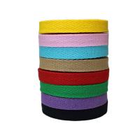 China Customized Cotton Twill Webbing 1cm Herringbone Webbing Tape for sale