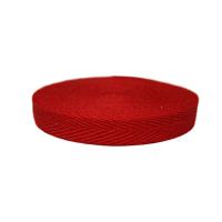 China Customized Cotton Twill Webbing 1cm Herringbone Webbing Tape for sale