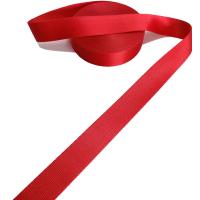 China Red 2.5cm Nylon Webbing Canvas Woven 25mm Nylon Strap Non Elastic for sale