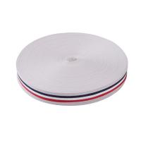 China Decorative Polyester Seatbelt Webbing 2cm Poly Cotton Webbing for sale