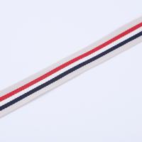 China Decorative Polyester Seatbelt Webbing 2cm Poly Cotton Webbing for sale