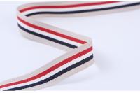 China Decorative Polyester Seatbelt Webbing 2cm Poly Cotton Webbing for sale