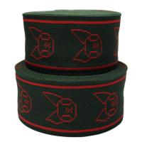 China Wide 60mm Striped Nylon Webbing 6cm Striped Webbing For Bags for sale