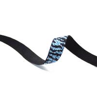 China Polyester Jacquard Webbing 20mm Knitted Elastic Band For Pet Leash for sale