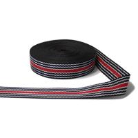 China 25mm Polyester Seat Belt Webbing Car Nylon Seatbelt Webbing Knitted for sale