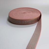 China Glitter Metallic Elastic Band 1cm 2cm Width Jacquard Elastic Band for sale