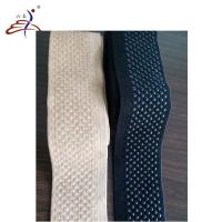China Silicone Non Slip Elastic Tape 1mm 2mm Polyester Rubber Woven Webbing for sale