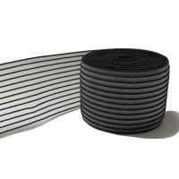 China Garment Metallic Webbing Transparent Fish Filament Elastic Band for sale