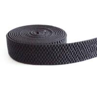 China Sublimation 50mm Elastic Band 5cm Soft Knit Elastic Polyester Grey for sale