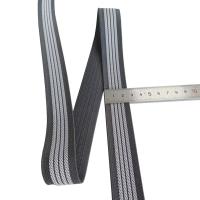 China Polyester 25mm Anti Slip Webbing 50m Roll Couch Elastic Webbing for sale