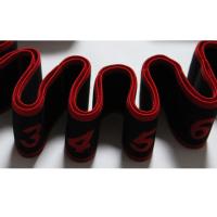 China Latex 40mm Jacquard Elastic Webbing Stretch Resistance Yoga Elastic Band for sale