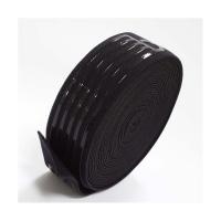 China Flat Striped Fold Over Elastic Band Nylon Webbing 3.5cm Width for sale