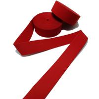 China 3.9cm Polyester Elastic Webbing Stretchy Headband Knitted Webbing for sale