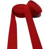 China 3.9cm Polyester Elastic Webbing Stretchy Headband Knitted Webbing for sale